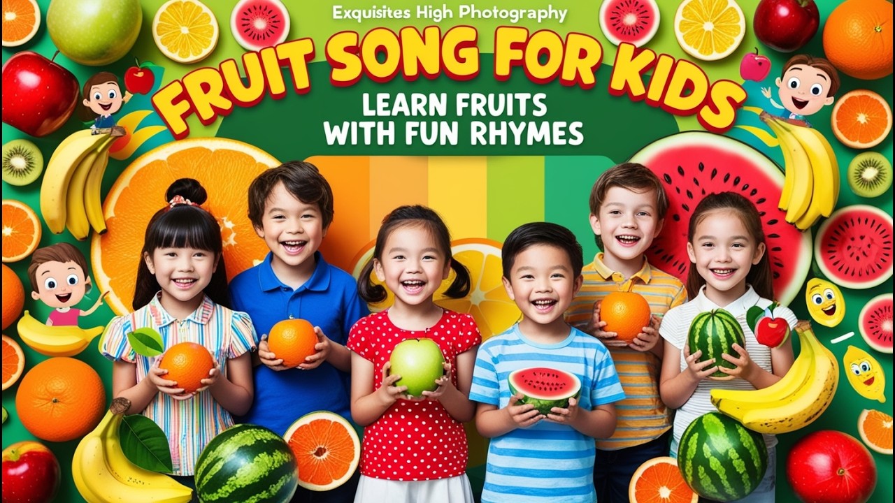 Fruit Song for Kids | Learn Fruits with Fun Rhymes | The - YouTube