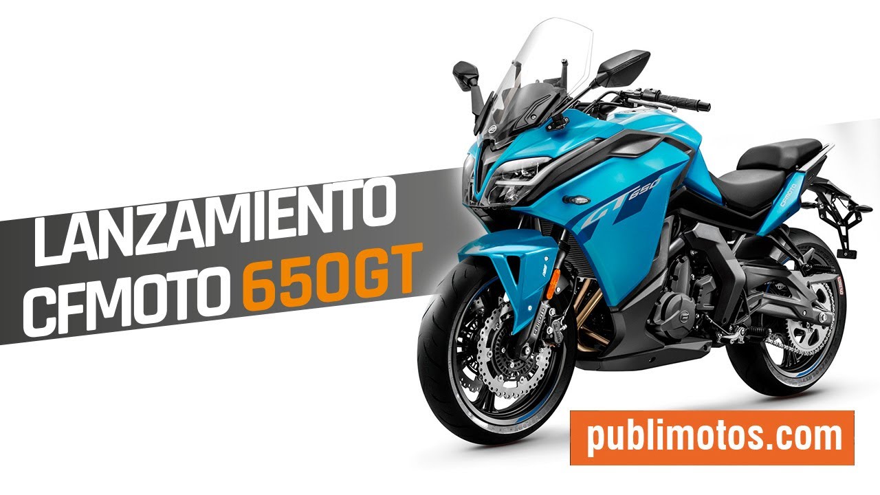LANZAMIENTO - CF MOTO 650 GT EN COLOMBIA - YouTube