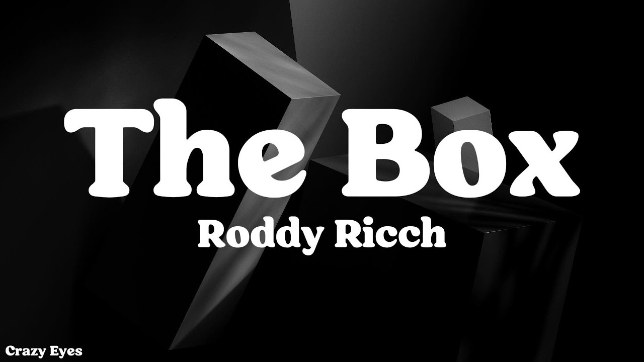 Roddy Ricch - The Box (Lyrics) - YouTube