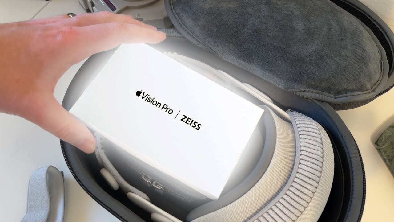 Storing the Zeiss Optical Inserts box in the Spigen Klasden Pouch for ...