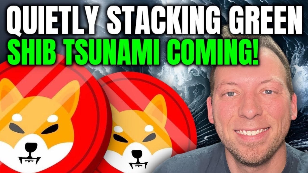 SHIBA INU - QUIETLY STACKING GREEN!!! SHIB TSUNAMI IS COMING! - YouTube