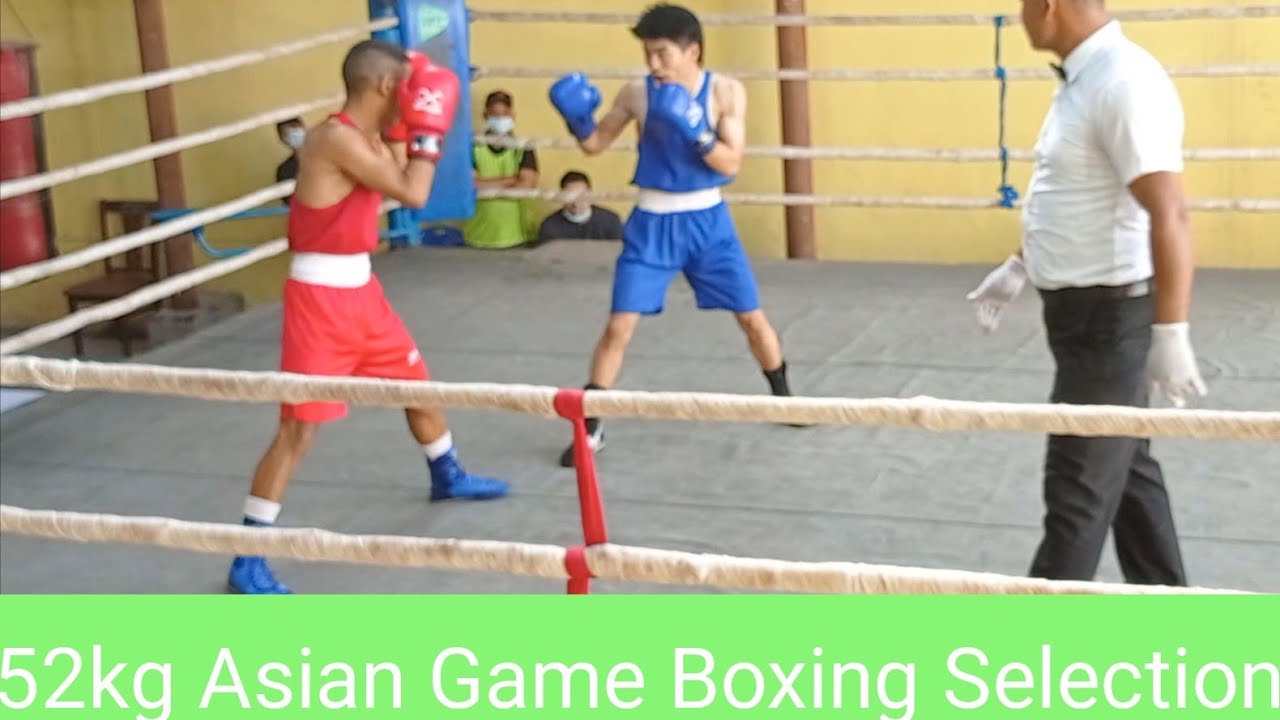 52kg Laxman Rai (Blue) Boxmandu VS Chandra Thapa (Red) Police 19th ...