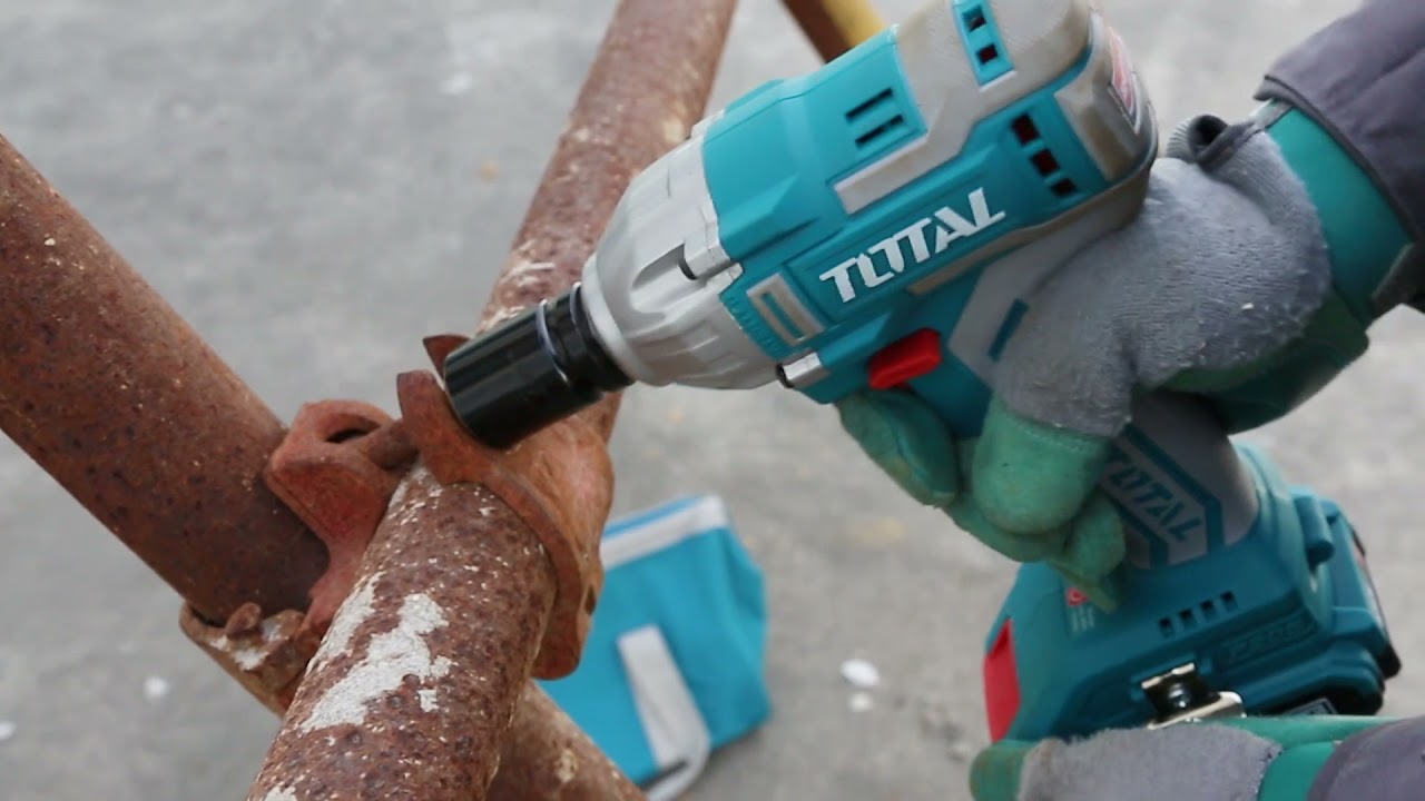 Lithium Ion Impact Wrench TIWLI2001 فرد شد طربوش على البطارية| Chaaban Tools & Hardware Total ...