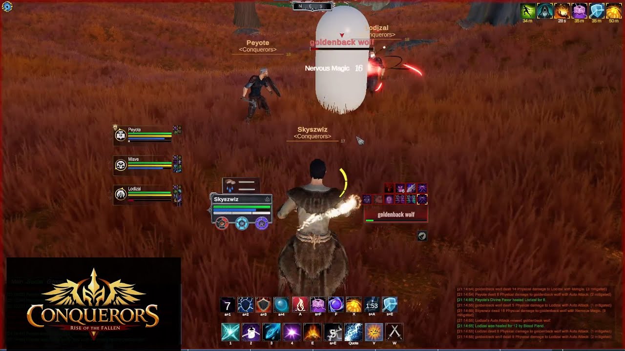 HIGH LEVEL WIZARD GAMEPLAY ! | #pantheonriseofthefallen #pantheonmmo # ...