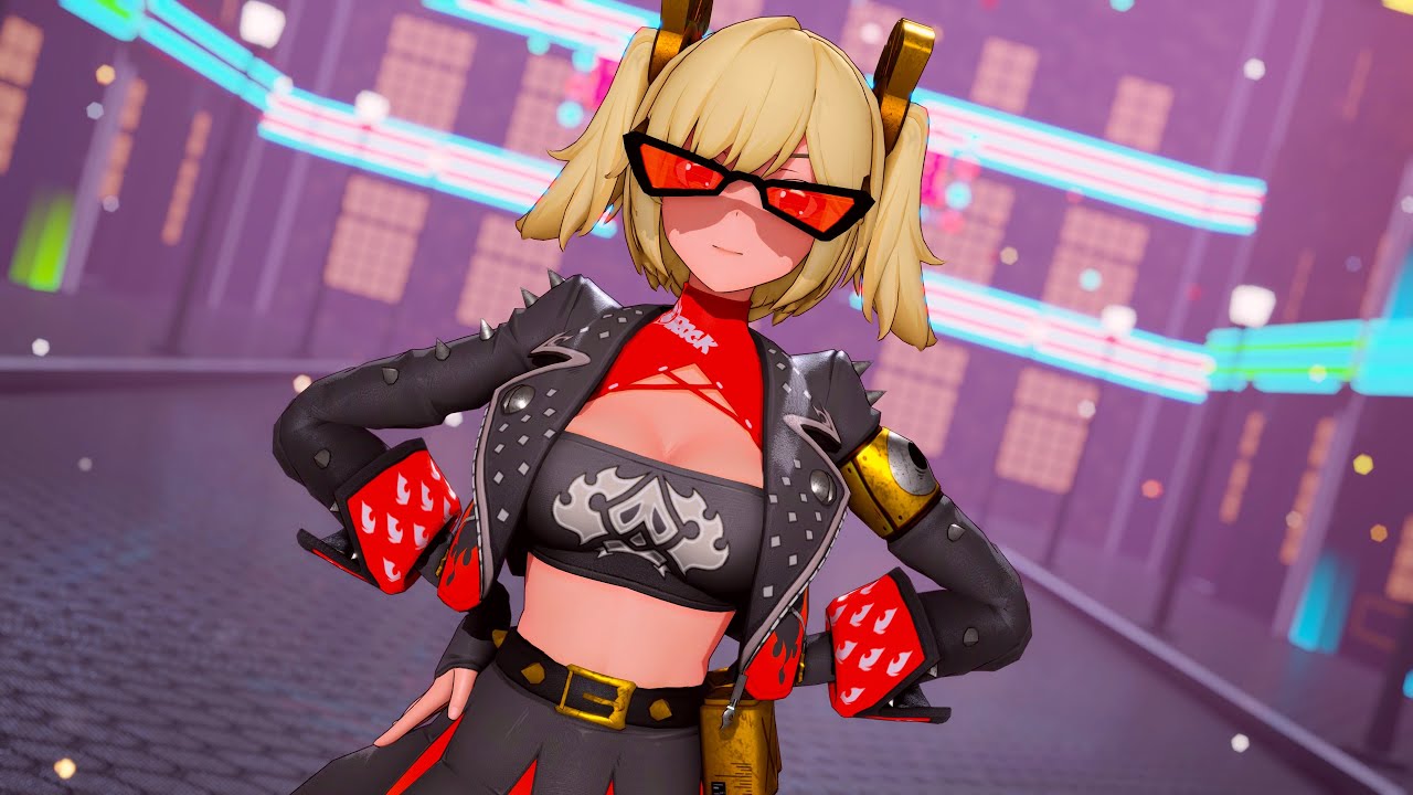 【Zenless Zone Zero MMD／4K／60FPS】Burnice【MANIAC】 - YouTube