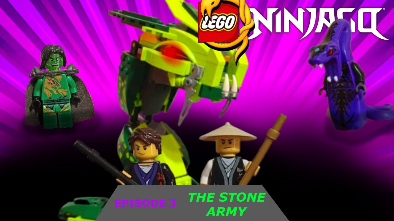 LEGO NINJAGO | SERPENTINE WARS | EPISODE 3 (FINALE) - THE STONE ARMY ...
