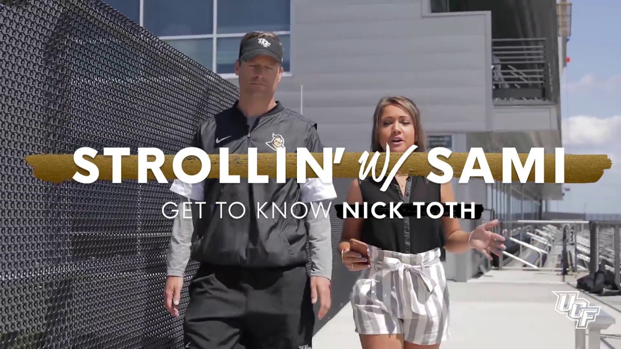 Strollin' with Sami: Special Teams Coordinator Nick Toth - YouTube