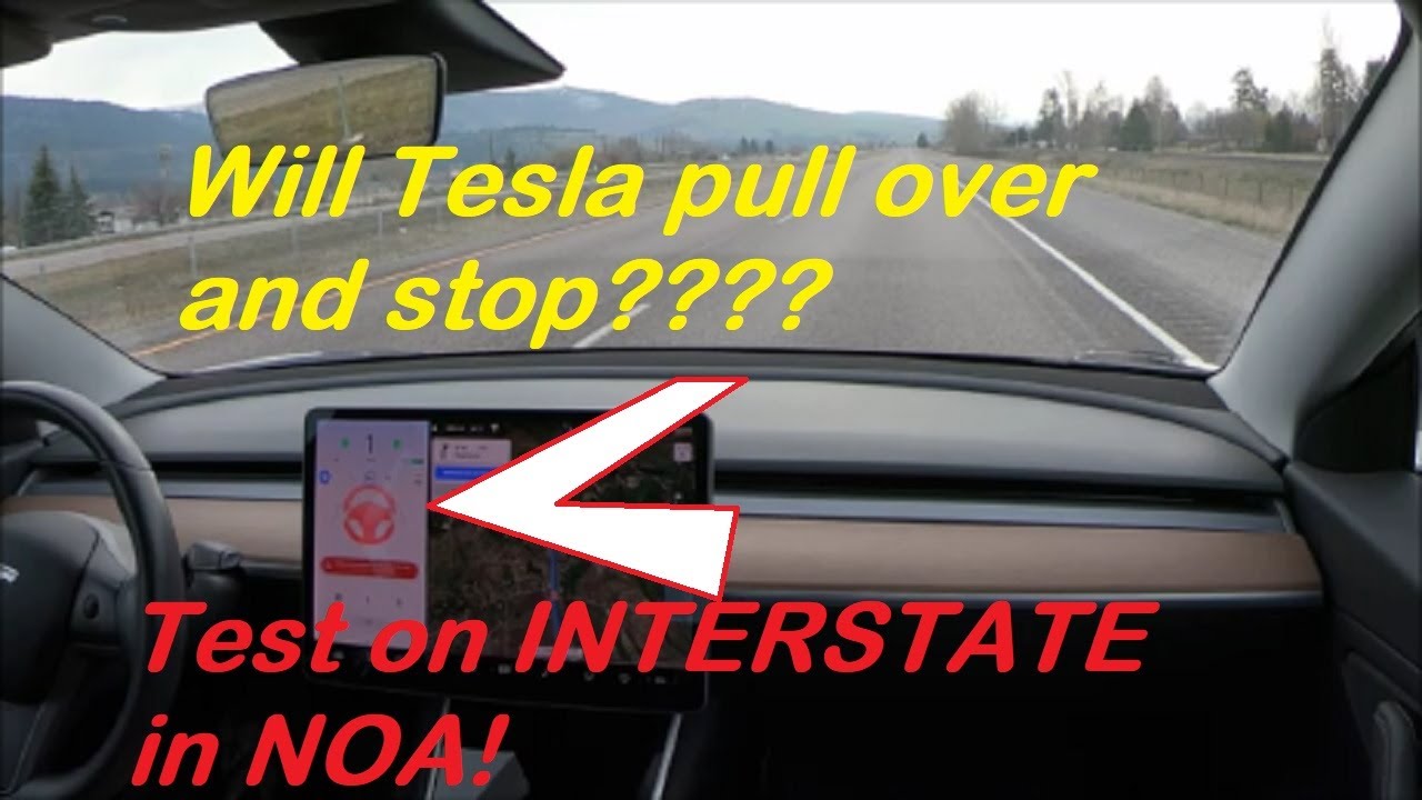 Does Tesla pull over on Interstate when not responding to steering ...