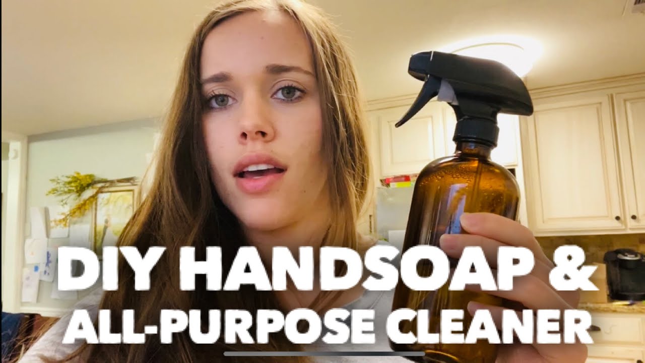 Easy DIY Hand Soap & All-Purpose Cleaner (for just pennies!) - YouTube