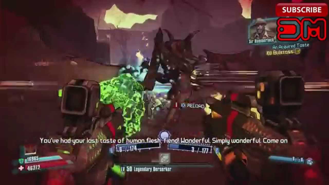 Borderlands 2 : How to Get Sir Hammerlock Rex - YouTube
