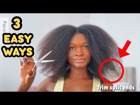 How To Get Rid Of Split Ends Without Haircut