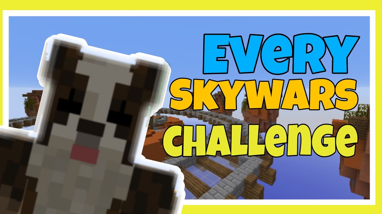 (Almost) Every SkyWars Challenge! - YouTube