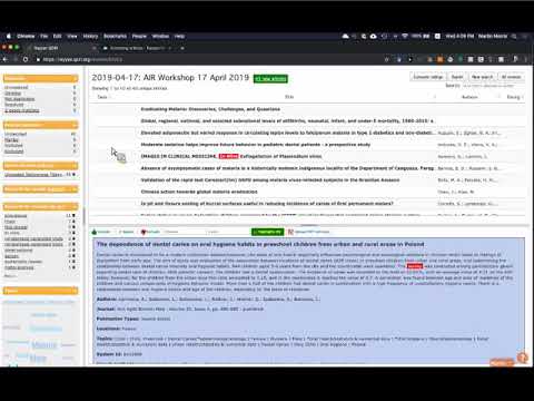 [Webcast 67] Management/Analysis Tools for Reviews: Rayyan with Martin ...