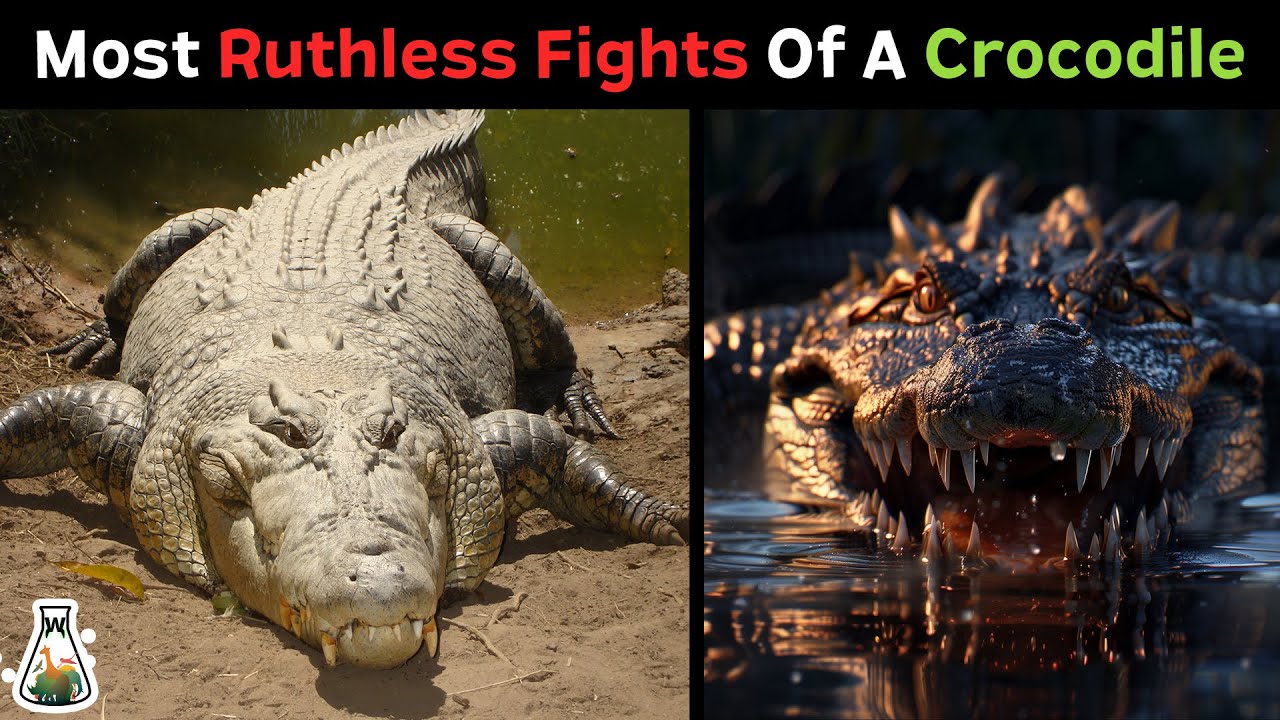 10 Strongest Opponents for a Crocodile - YouTube