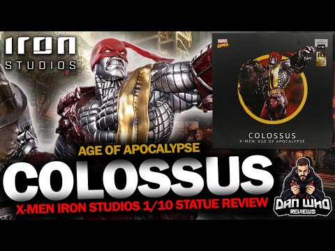 X-Men Age Of Apocalypse Colossus Statue BDS Art Scale 1/10 Iron Studios Unboxing & Review