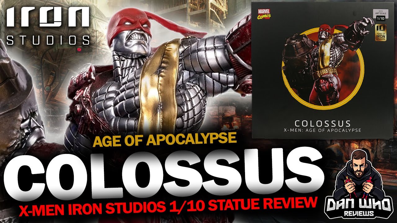 X-Men Age Of Apocalypse Colossus Statue BDS Art Scale 1/10 Iron Studios Unboxing & Review - YouTube