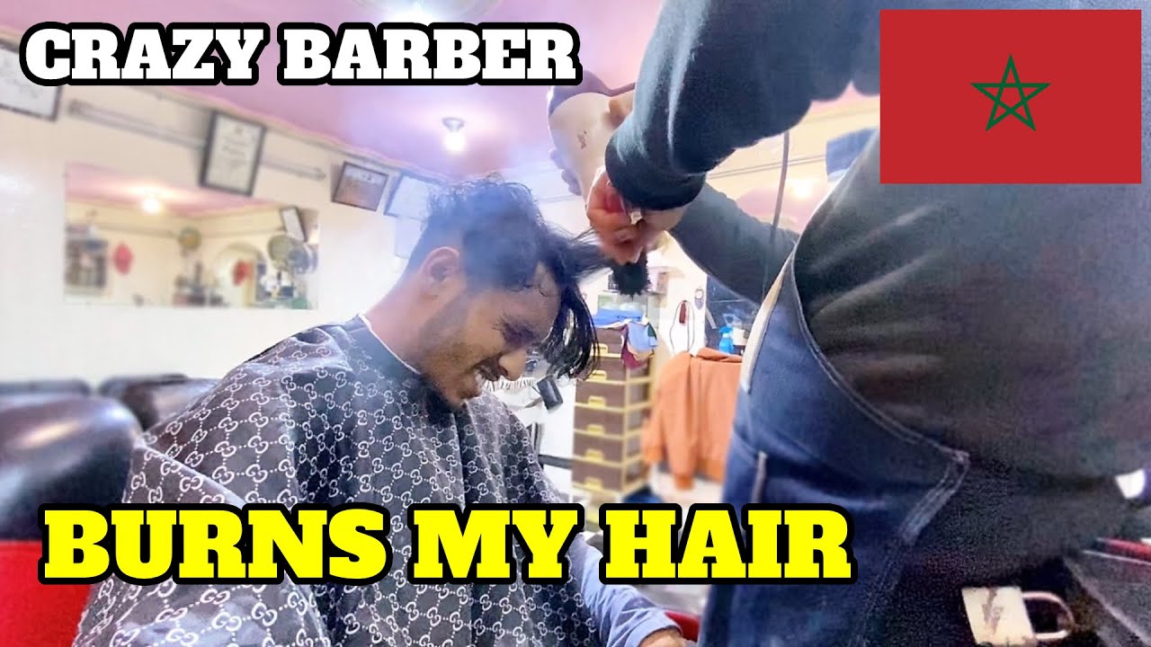 What a $7 HAIRCUT IN MOROCCO Looks Like🇲🇦 - YouTube