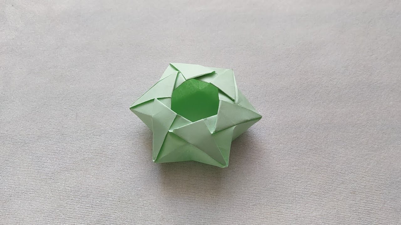 Origami sihirli kutu yapımı &origami magic box making #origami #diy ...
