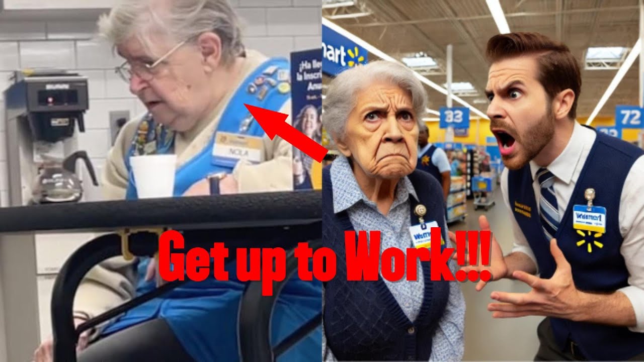Boss furious after exhausted Walmart Lady takes a break, the result ...