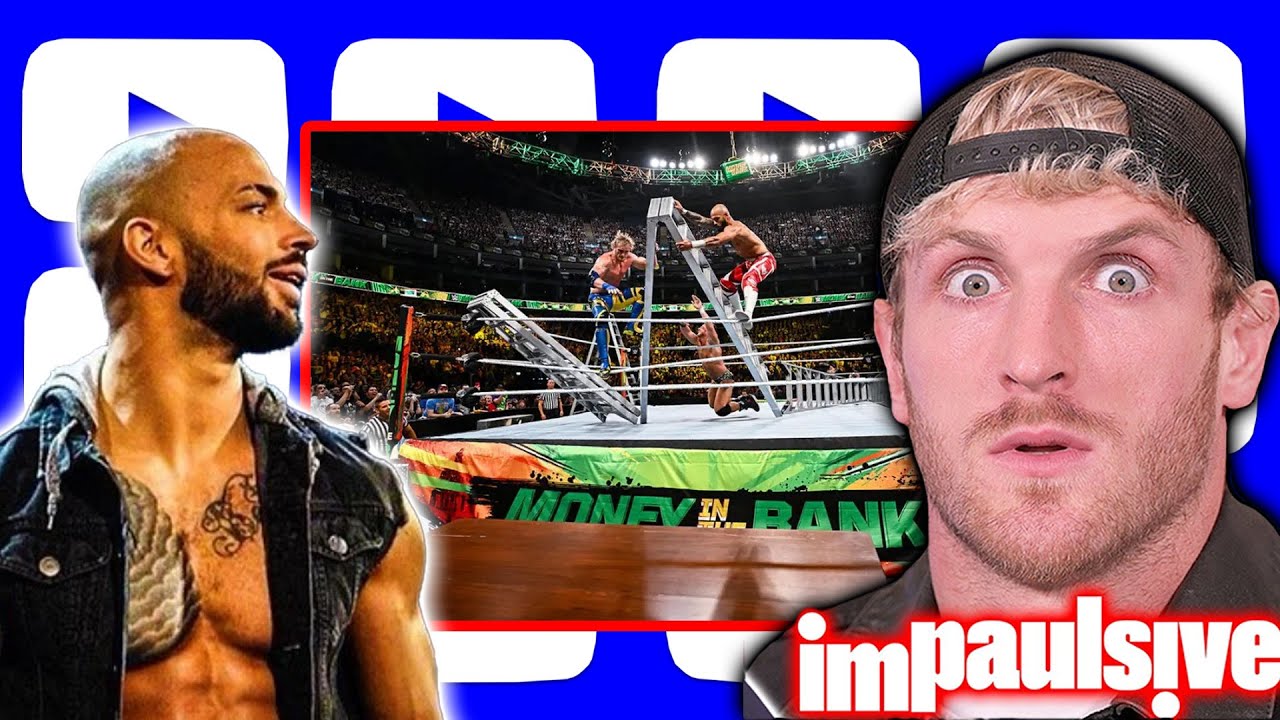 Where Logan Paul Draw's The Line #wwe - YouTube