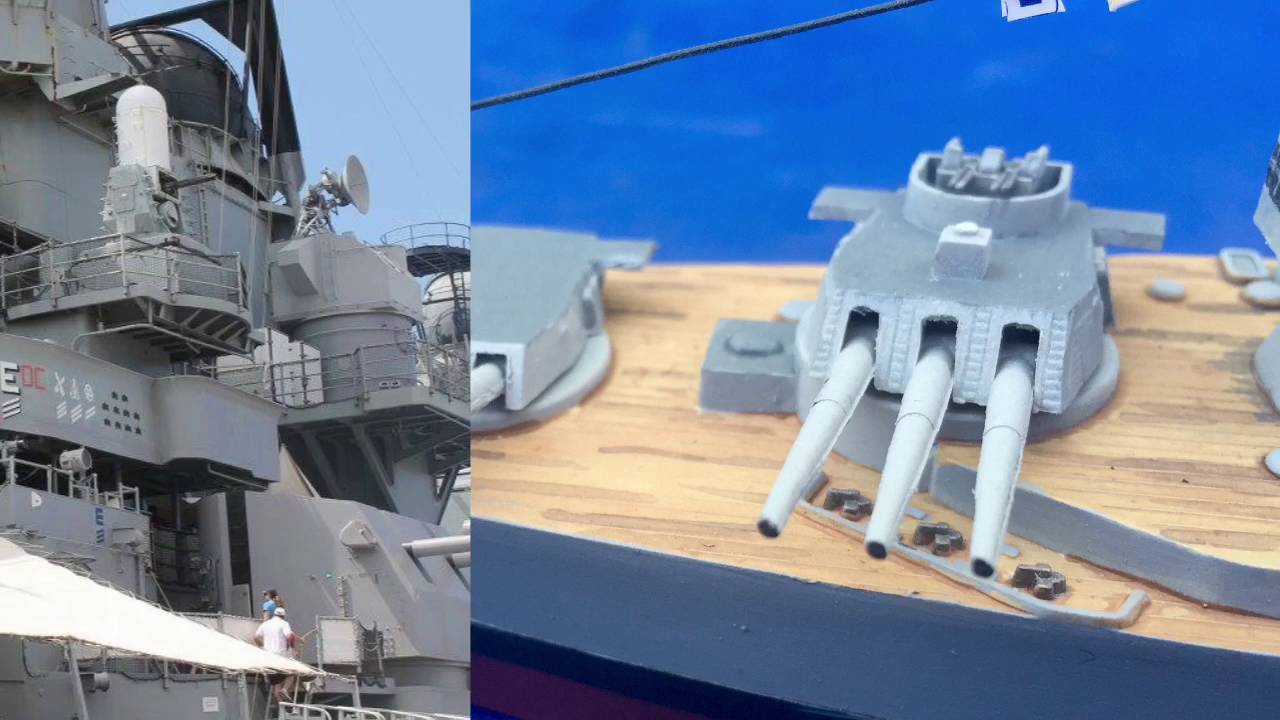 USS Missouri Model - YouTube
