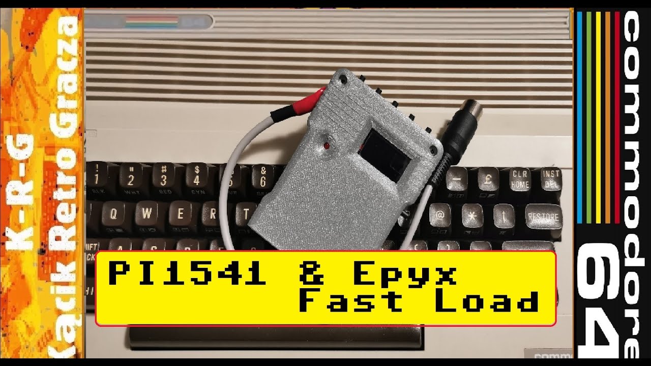 PI1541 & EPYX FAST LOAD | Prezentacja i Test | Commodore 64 - YouTube