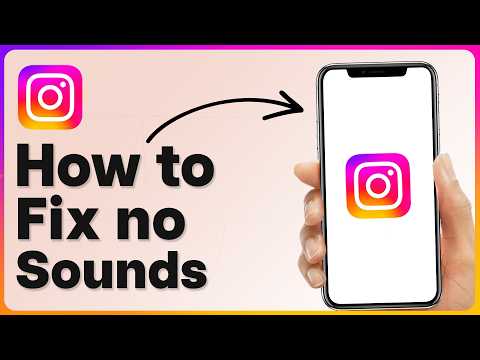 How to Fix No Sound on Instagram Stories and Posts (Quick Fix)