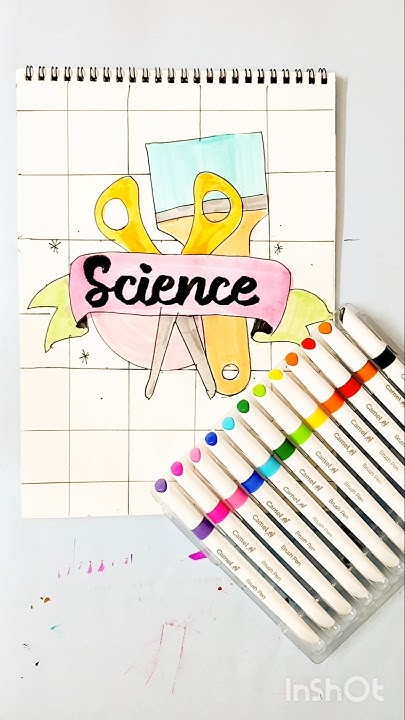 Beautiful Science Project File Decoration | Easy School Project Cover ...