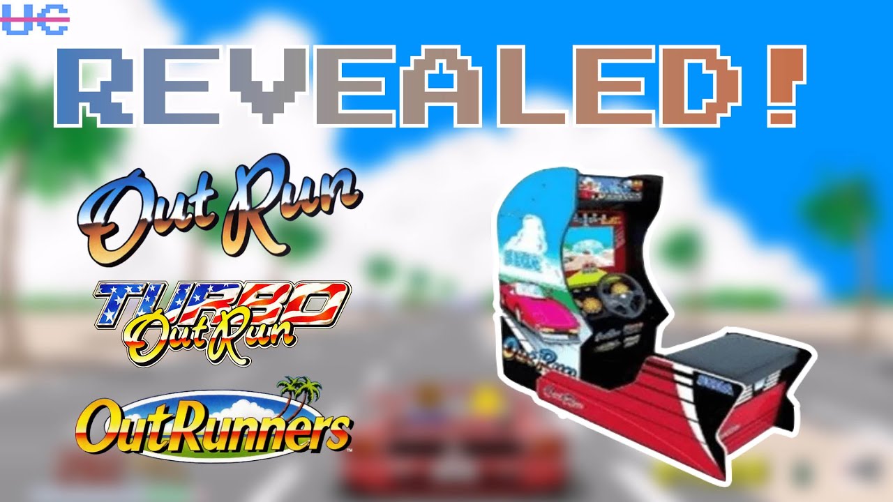BREAKING: Sega Out Run Arcade1up's First Driving Cabinet Revealed! What ...