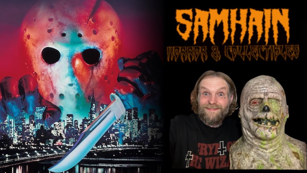 the devils latex Jason takes Manhattan part 8 mask - YouTube