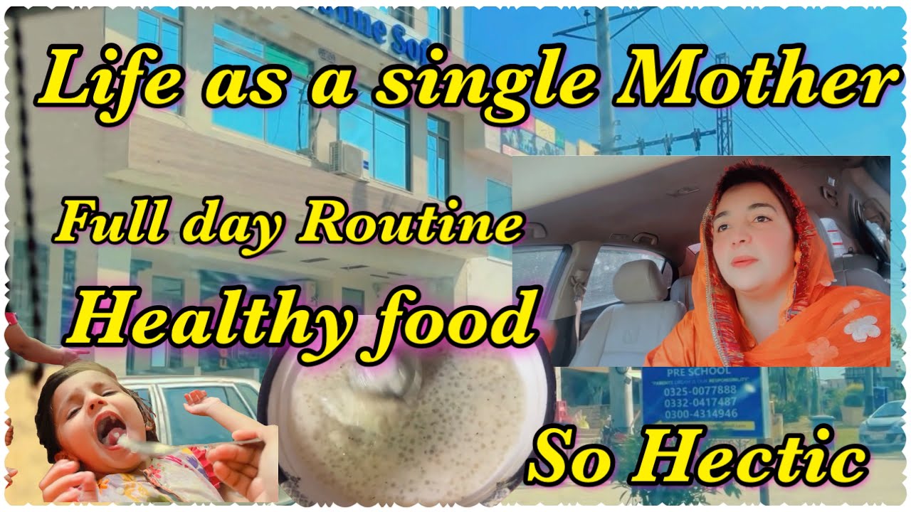 Full Day Routine | Life as a Single Mother So Hectic | Healthy food for ...