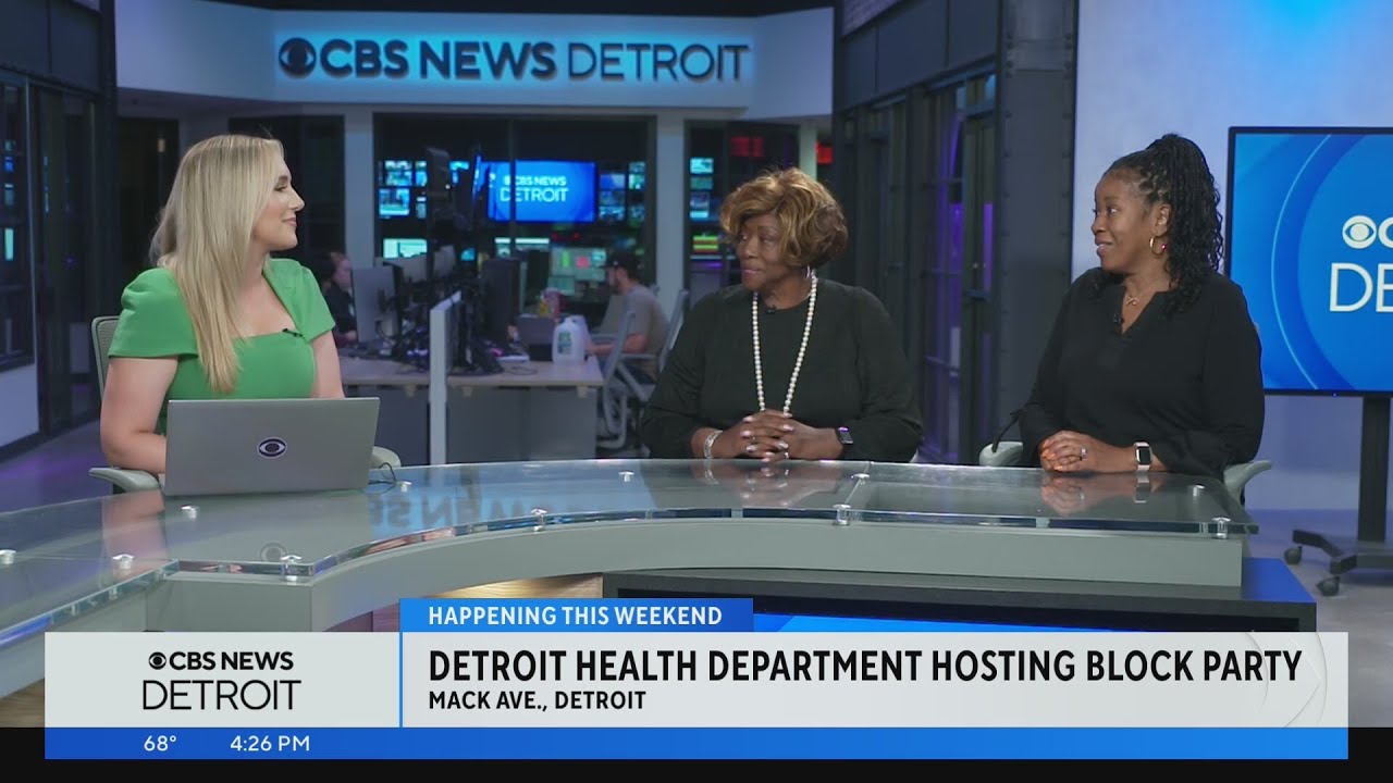 Biggest and healthiest block party returns to Detroit - YouTube
