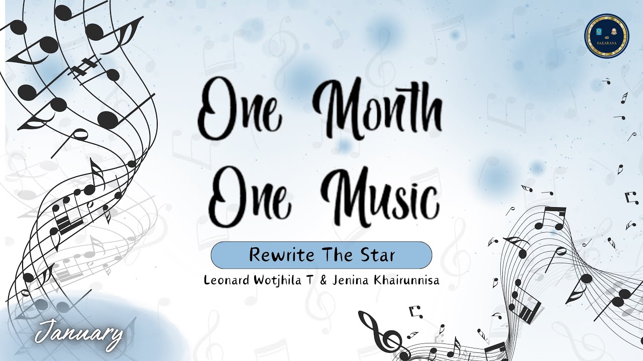 Rewrite The Star | One Month One Music | January 2024 - YouTube