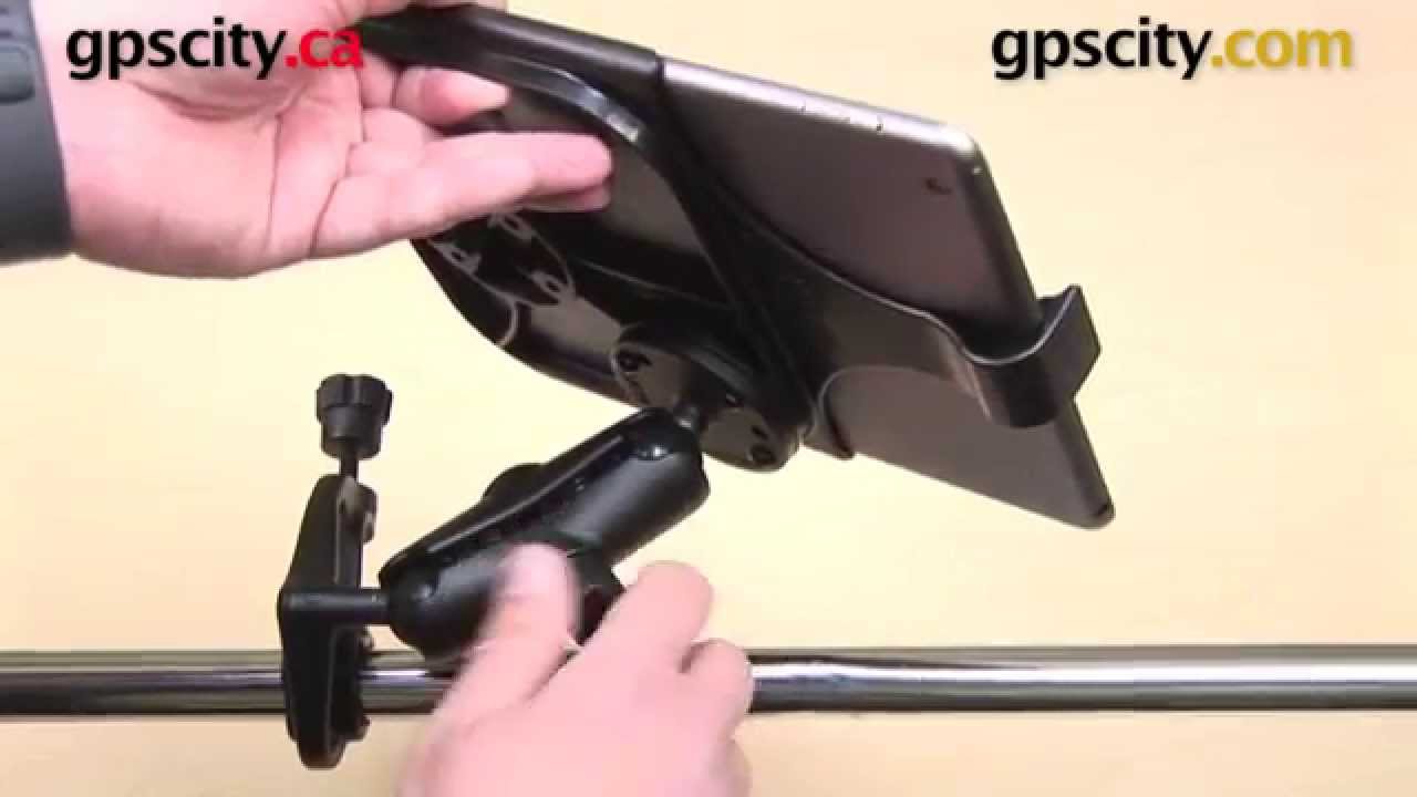 RAM Aviation Yoke/Clamp Mount for Apple iPad Air: Overview (RAM-B-121 ...