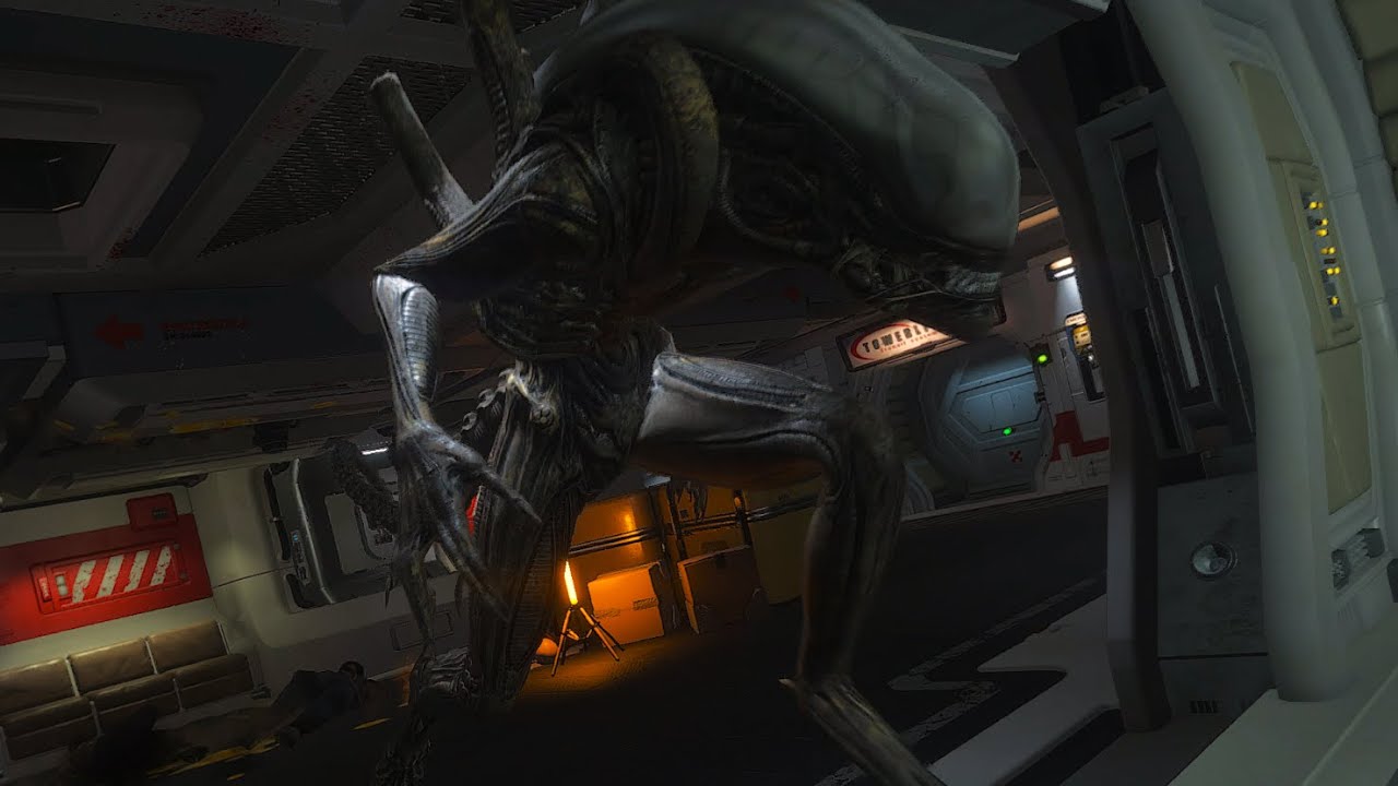 Alien Eats a Pipe Bomb like a Boss?? | Alien: Isolation™ - YouTube