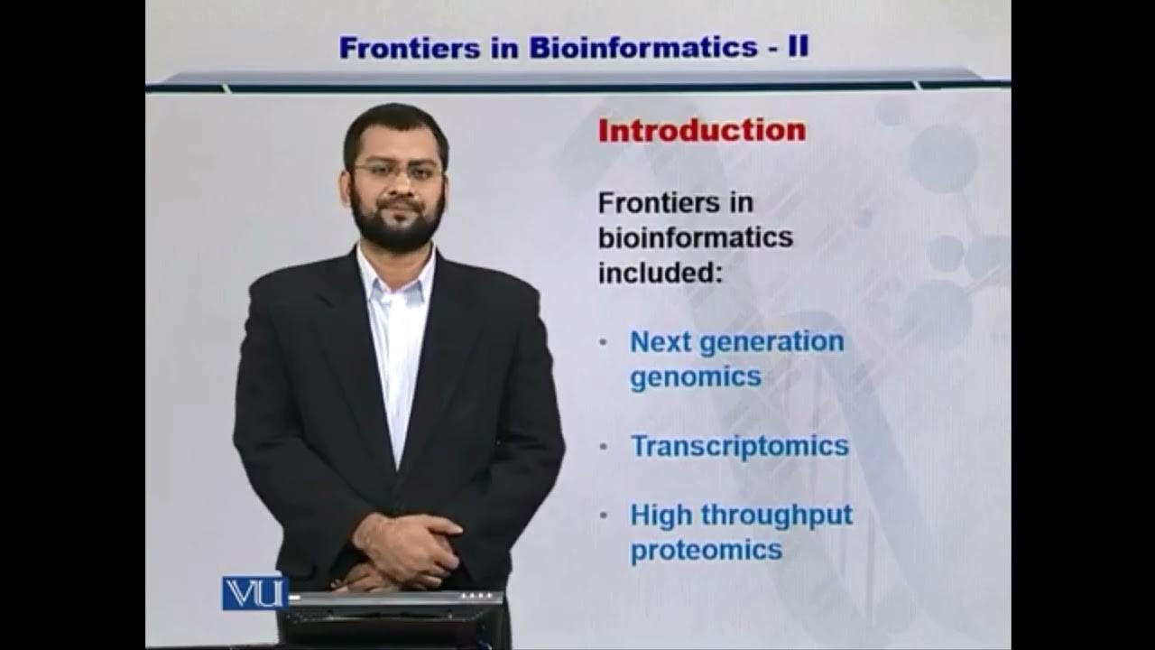 BIF101 introduction to bioinformatics topics 31, 32 and 33 on vulms. - YouTube