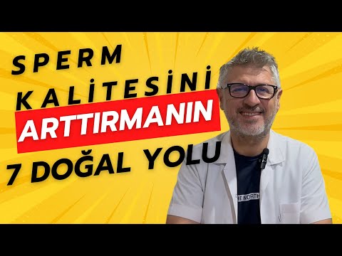 SPERM KALİTESİNİ ARTTIRMANIN 7 DOĞAL YOLU! || DOÇ. DR. AHMET HACIİSLAMOĞLU ANLATIYOR... #üroloji
