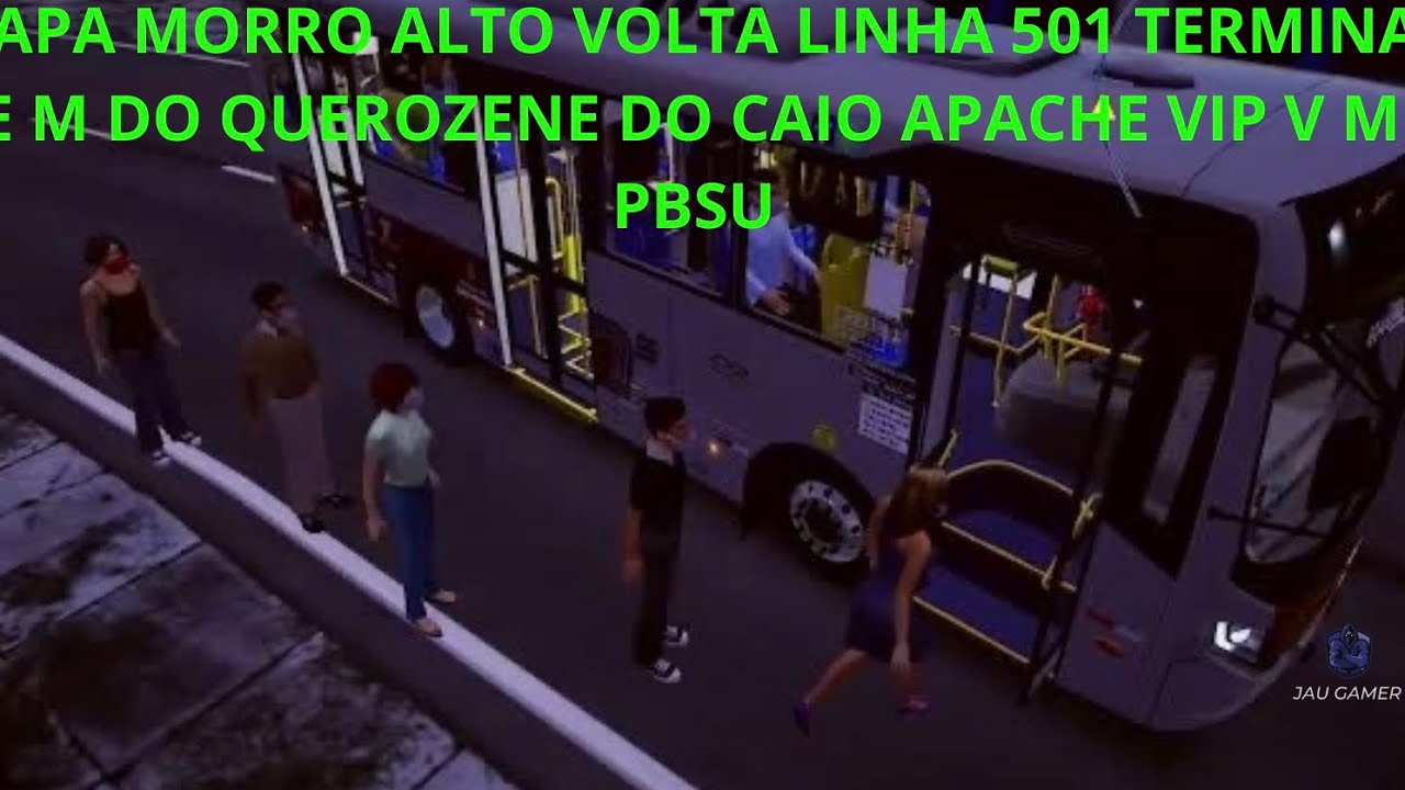 MAPA MORRO ALTO VOLTA LINHA 501 TERMINAL ATE M DO QUEROZENE DO CAIO ...