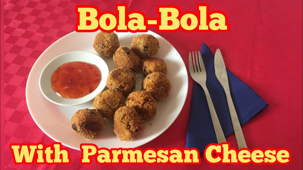Bola-Bola With Parmesan Cheese | Eggplant Meatballs | Bola-Bola Recipe ...