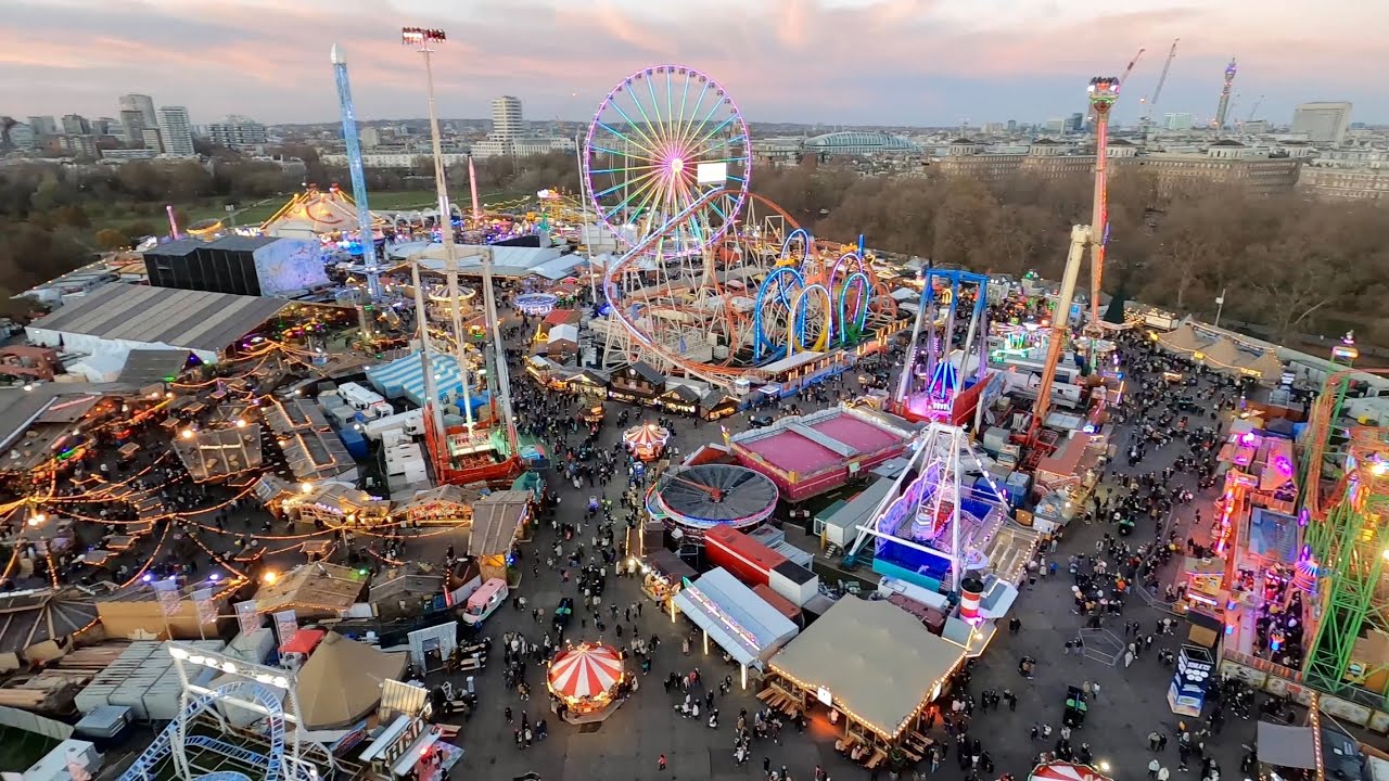 Hangover The Tower - On-Ride POV - Hyde Park Winter Wonderland -2021 ...