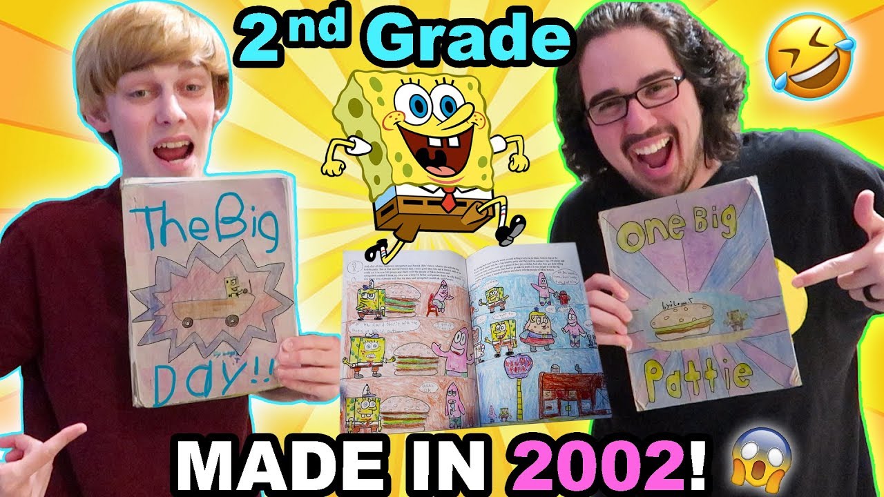 SML's COMIC BOOK From 15 YEARS AGO!! (Spongebob's Big Day) - YouTube