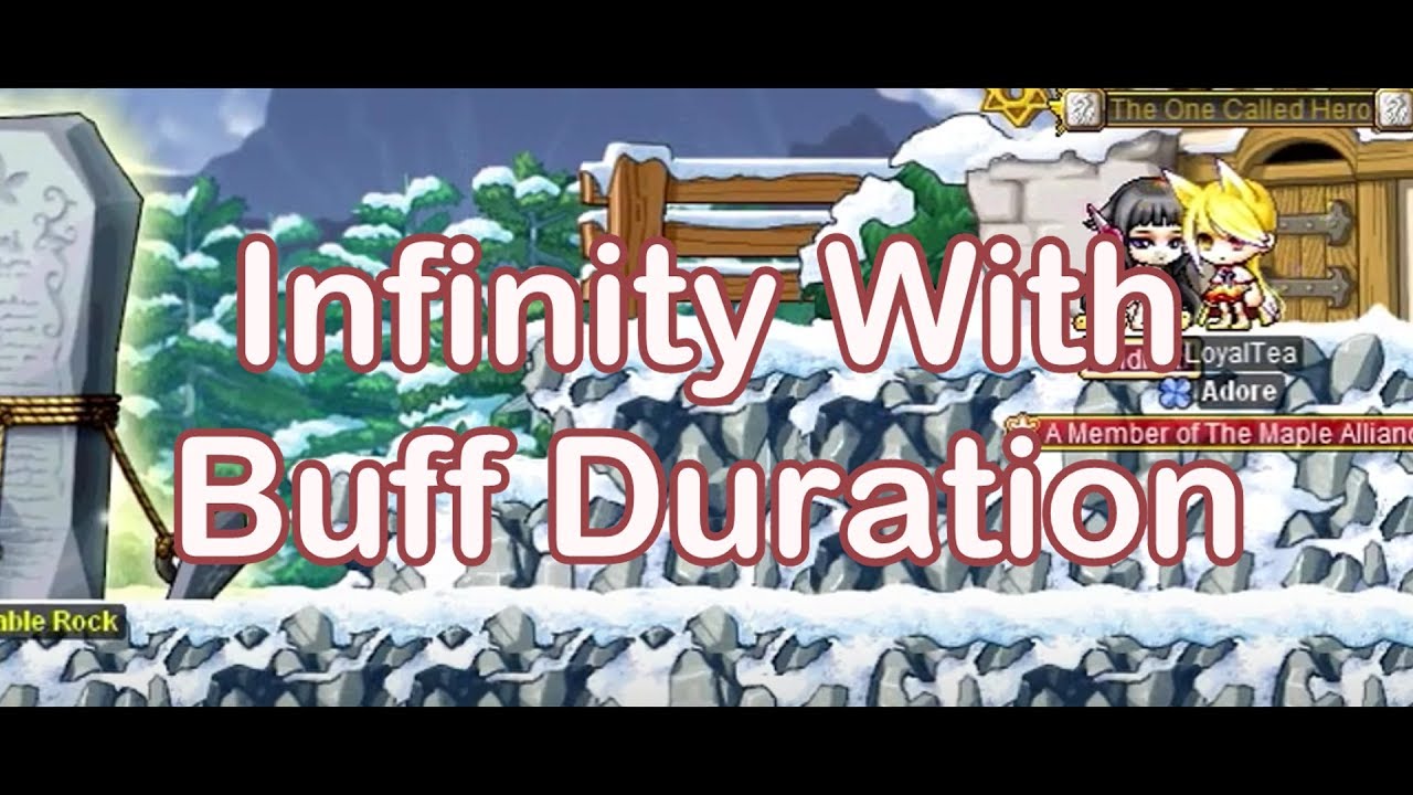 GMS: Buff Duration and Infinity - YouTube