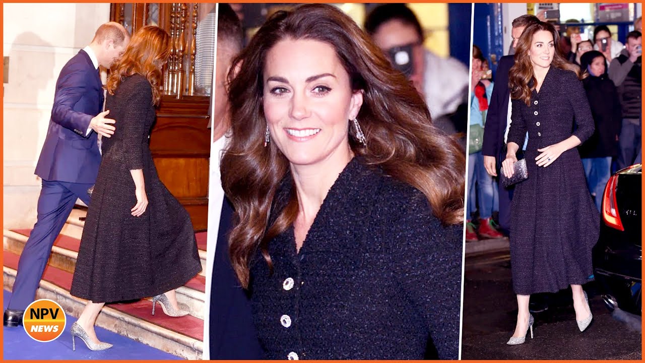 Kate Middleton Dazzles In Sparkly Silver Heels For Theater Date Night ...