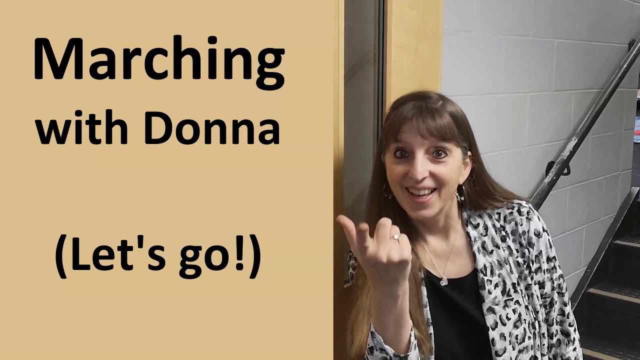 Marching with Donna | Demo | September March | by Donna Rhodenizer ...