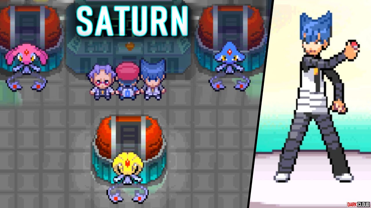 Pokémon Platinum Team Galactic Commander SATURN Battles - YouTube
