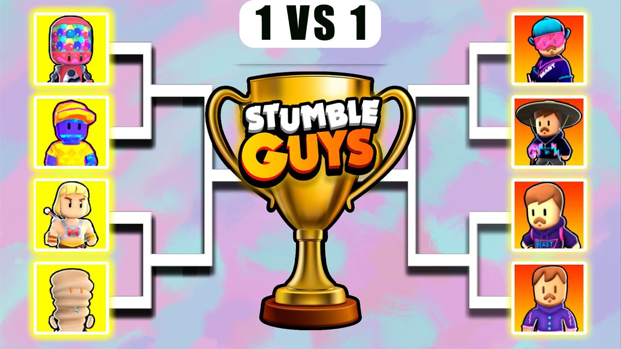 NEW MYTHIC vs OLD MR. BEASTS Skins 0.66 Tournament in Stumble Guys🔥 ...
