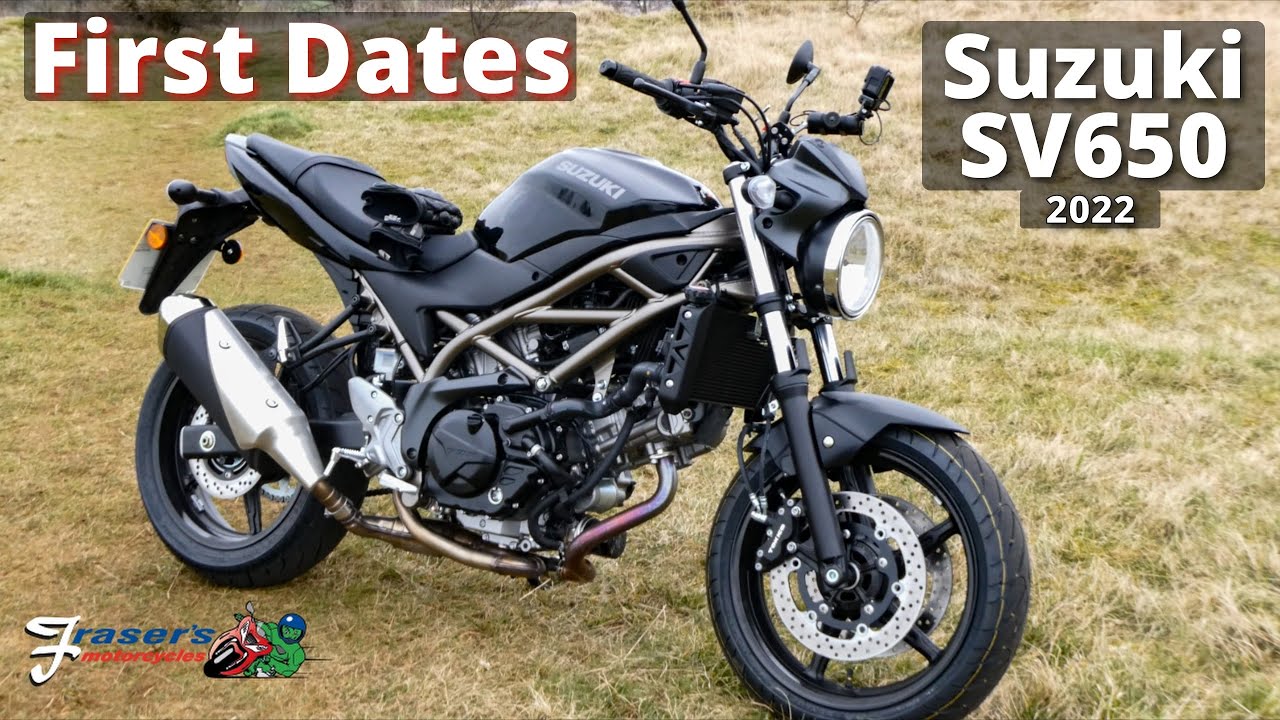 Suzuki SV650 First Ride Review • First Dates - YouTube
