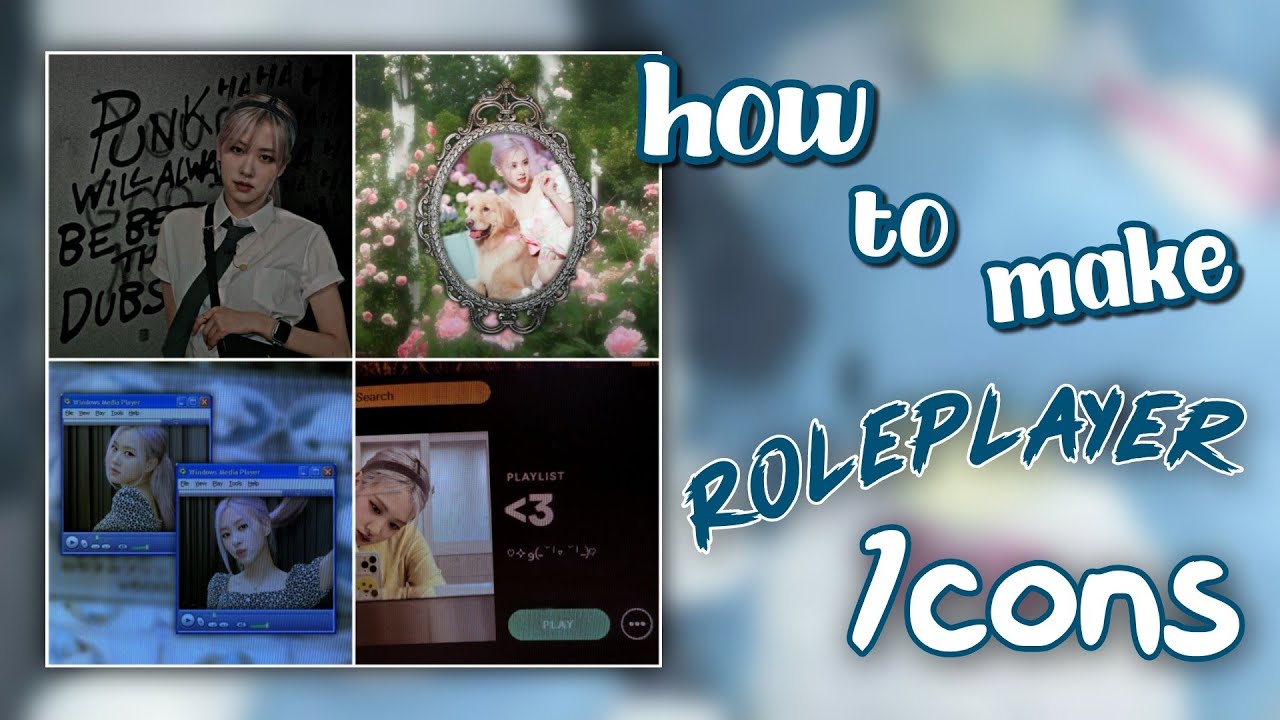 ｡〭‹⌇ Roleplayer Icons Tutorial | CallmeAraa_ ･₊ - YouTube