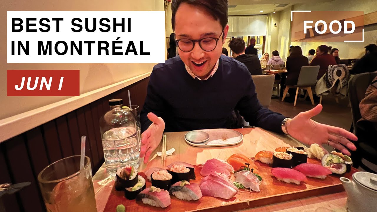 Jun I - The best French-Japanese Sushi I've had in Montréal! - YouTube