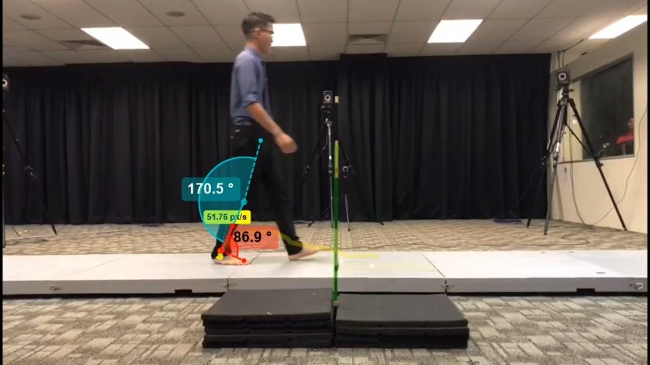 Gait analysis using Kinovea (Silverian Sanusin) D20211098556 - YouTube
